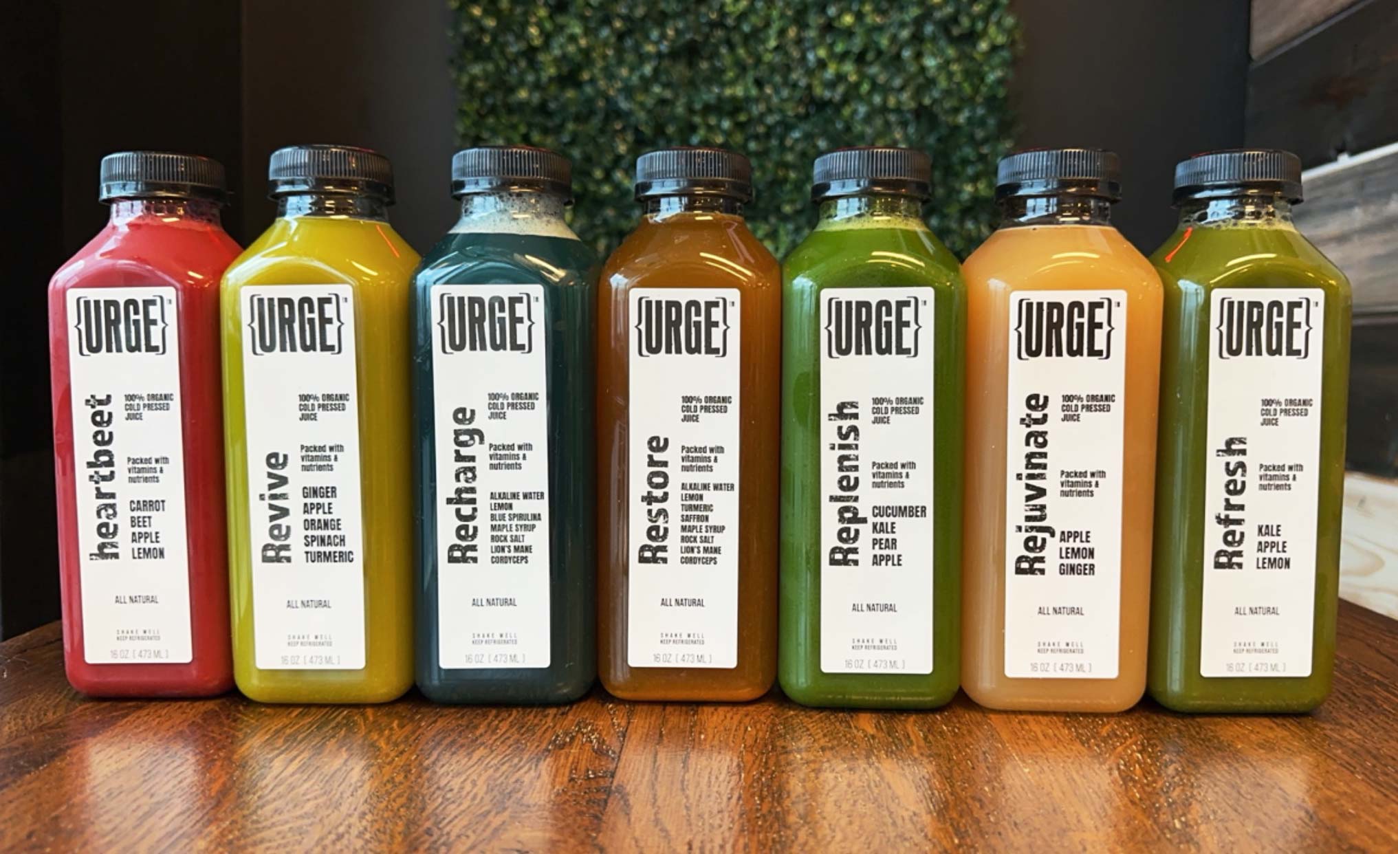URGE JUICE Organic Cold-Pressed Juices – URGE Juice and Kitchen