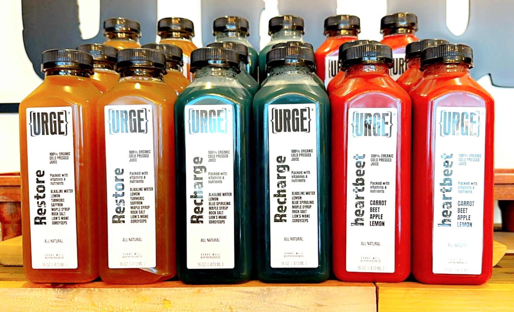 URGE JUICE Organic Cold-Pressed Juices – URGE Juice and Kitchen